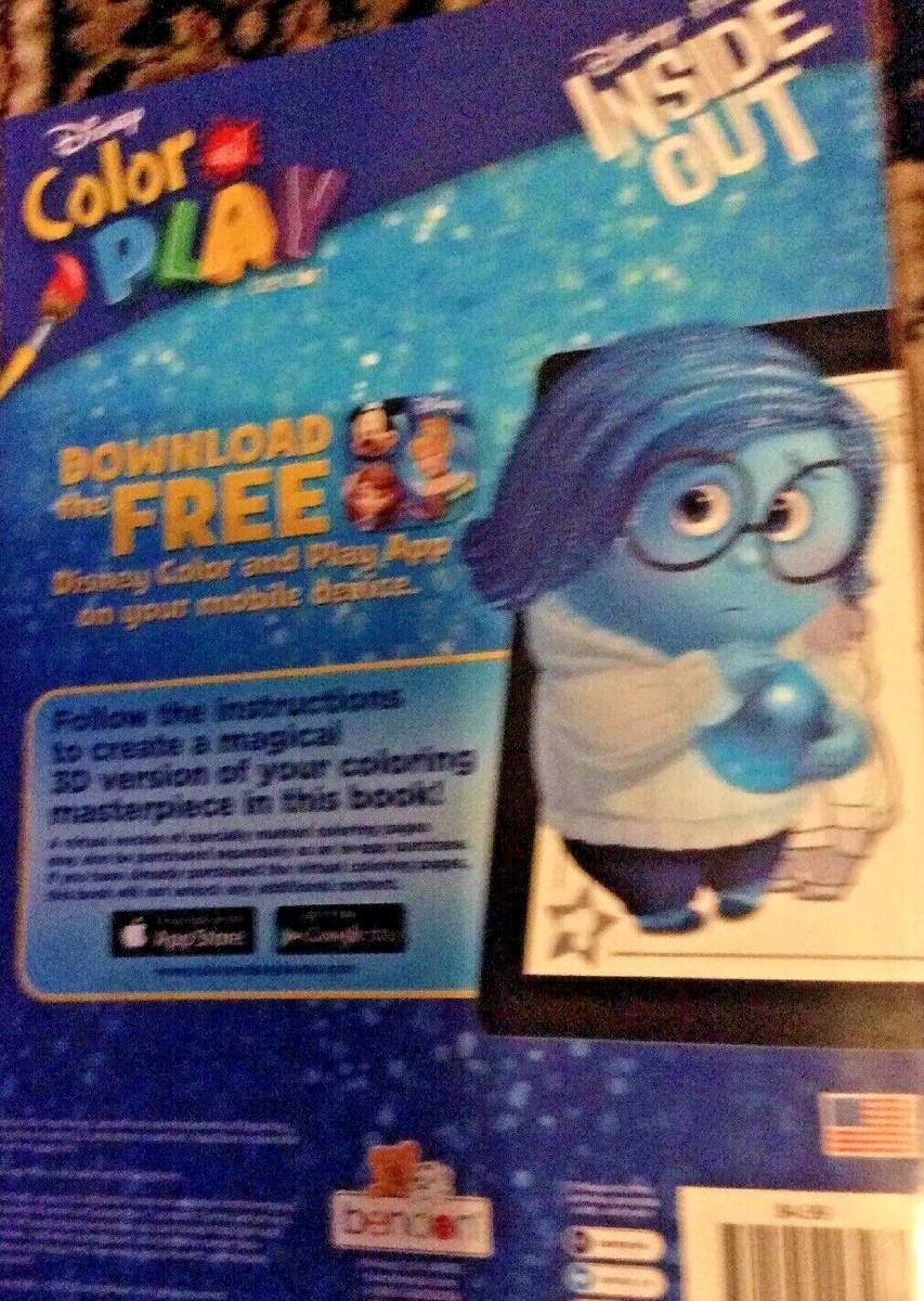 Disney Pixar Inside Out Coloring Book Disney Coloring Free Inside Out