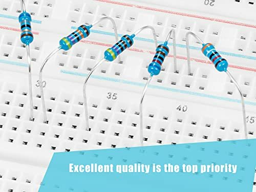 Resistor Kit Assortmentpack Of 680 Pieces 34 Values 1/4 Watt 1% 2.2 ...