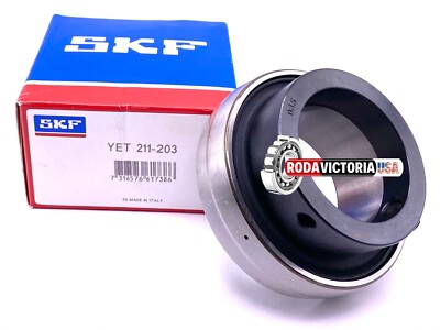 SKF Italy YET 211-203 Radial Insert Ball Bearing YET211-203 55 ...
