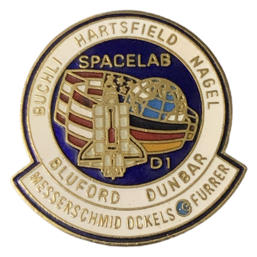 Vintage NASA Spacelab D-1 STS-61-A Space Shuttle Challenger Souvenir ...