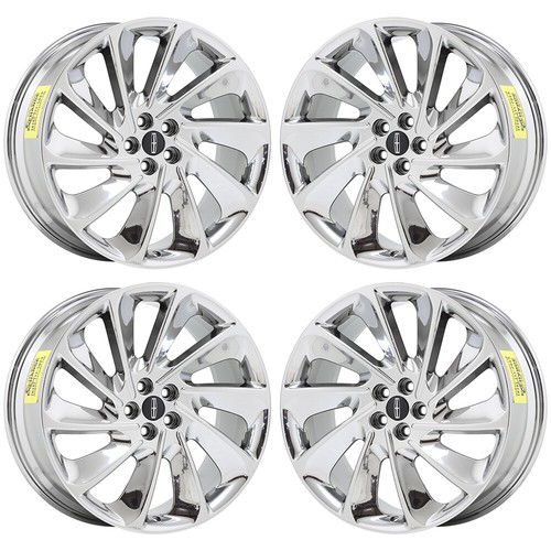 21" Lincoln Nautilus Bright Chrome wheels rims Factory OEM 10218 ...
