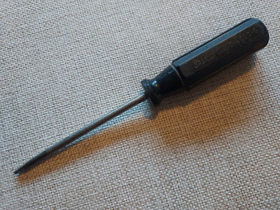 Snap on Vintage Octo-Grip Black Handle SDC-6 Clutch Head Screwdriver ...