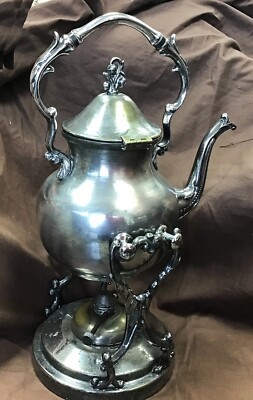 #2 Antique Copper Silver-Plated Teapot | eBay