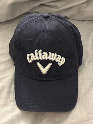 Callaway Golf Blue Strapback Hat - Golf Hat Dad Cap - One Size Fits All ...