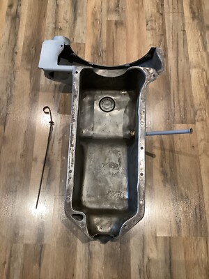 Genuine OEM 1932-1948 Ford Flathead Oil Pan & Dipstick - Off A 1948 ...