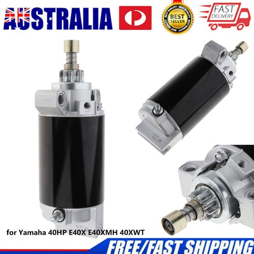 Starter Motor 66T-81800-03 66T-81800-02 01 for Yamaha 40HP E40X E40XMH ...