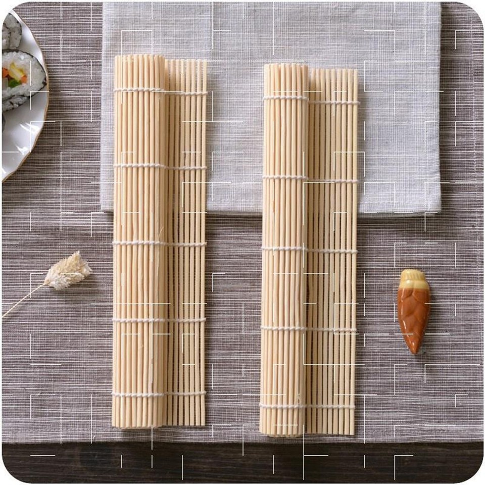 Sushi Making Kit Bamboo Roller Rice Mat Rolling Gift Beginners Sushi ...