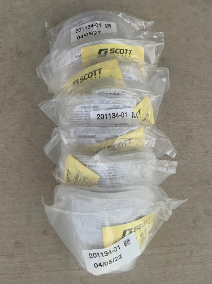 Scott AV3000 HT Fenestra Drilled Coated Replacement Facepiece Lens P/N ...