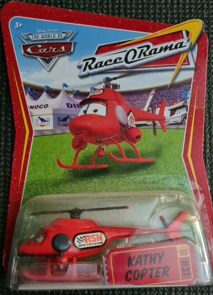 Disney Pixar Cars Die-cast - Pileup, Jimbo, Kathy Copter Lot