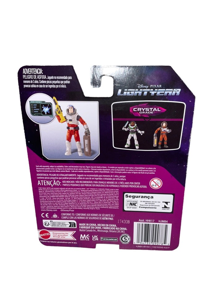 2022 Lightyear XL-15 Buzz Lightyear Crystal Grade Disney PIXAR Mattel ...