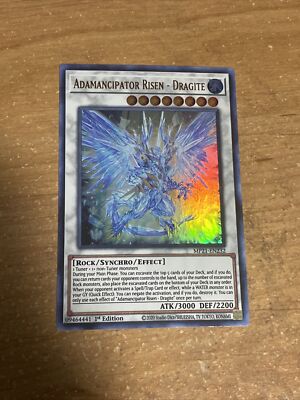🔥Yugioh Adamancipator Risen - Dragite MP21-EN232 ULTRA RARE NM 1ST ...