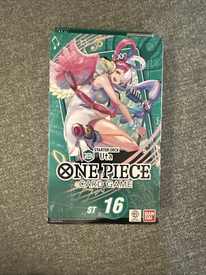 ONE PIECE Card Game: Uta (Green) STARTER DECK (ST-16) English NEW ...