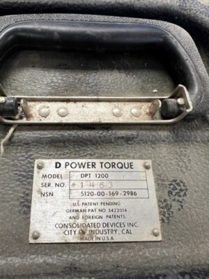power torque tools dpt 1200 | eBay