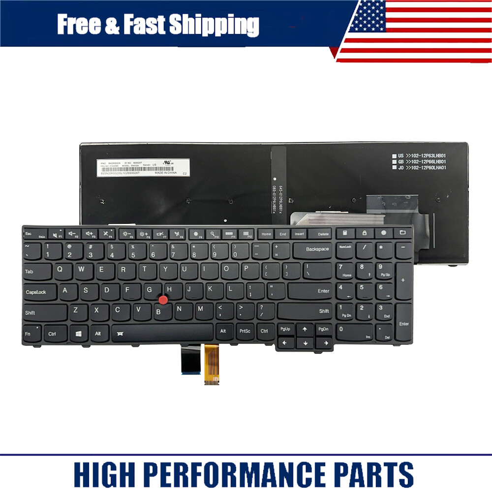 Keyboard for Thinkpad T550 T540 W541 W550 L540 L560 L570 (US English W ...