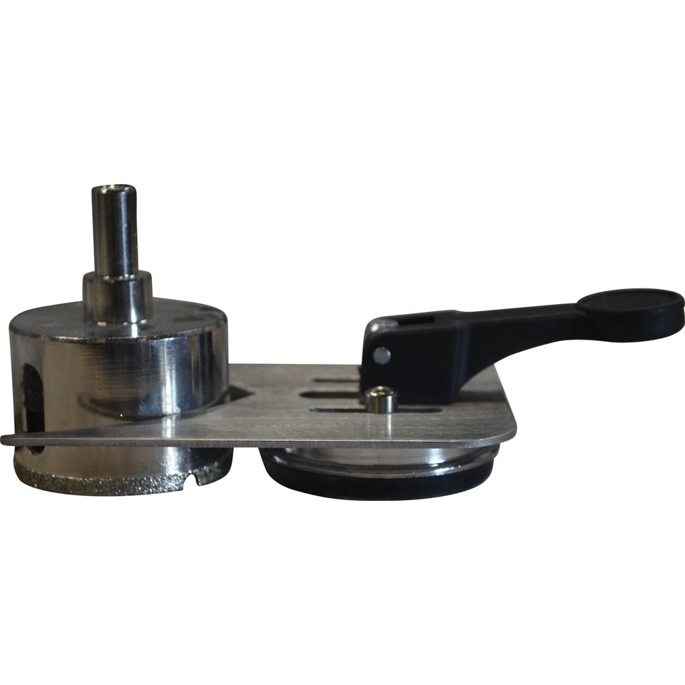 Hole Saw Drill Guide Keep Hole Saws Straight Suction Guide Steel 1/4 ...