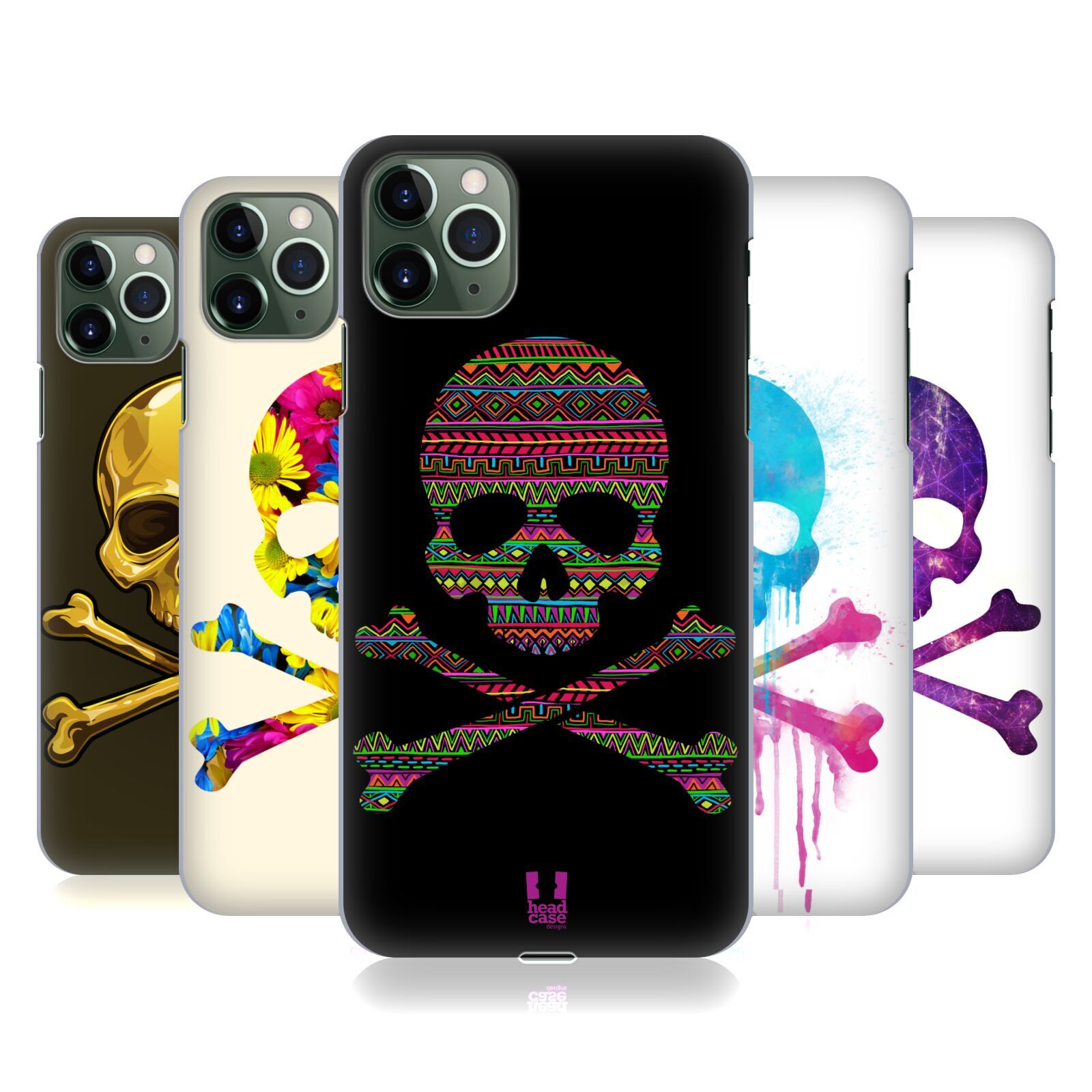 HEAD CASE DESIGNS SKULLS AND CROSSBONES HARD BACK CASE FOR APPLE iPHONE ...