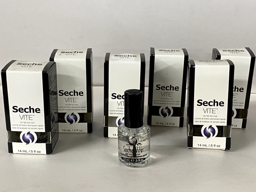 6 pack Sech Vite dry fast top coat .5 oz | eBay
