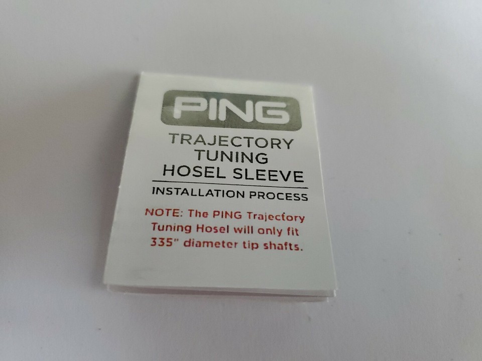 PING OEM G430, G425 .370 HYBRID ADAPTER W/ PLUG . LEFT HAND | eBay