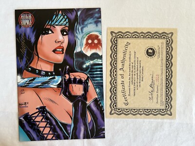 Double Impact #6 Alternative Cov (High Impact Studios) Signed by Ricky ...