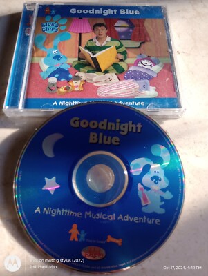 1999 BLUES CLUES GOODNIGHT BLUE CD | eBay