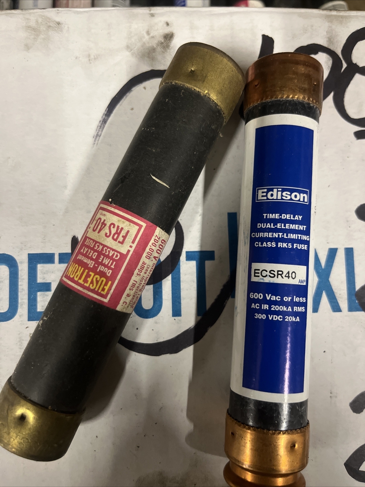 40 Amp Fuse FRS-R-40 Class RK5 Dual Element Time Delay Current Limiting ...