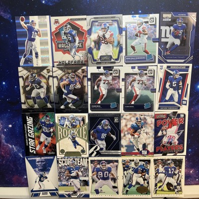 New York Giants NFL Football Card Lot (58 Cards) Rookies, Stars ...