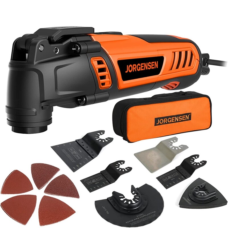 JORGENSEN 4 Amp Oscillating Tool 5°Oscillation Angle Oscillating Multi Tools Saw | eBay