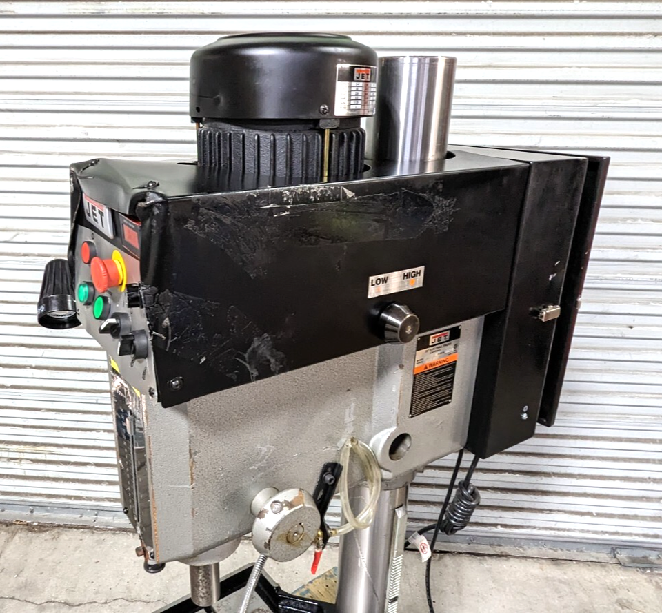 JET 20" Drill & Tap Press JDP-20EVST-230 3MT, 230V 1PH 354225 Scratch ...