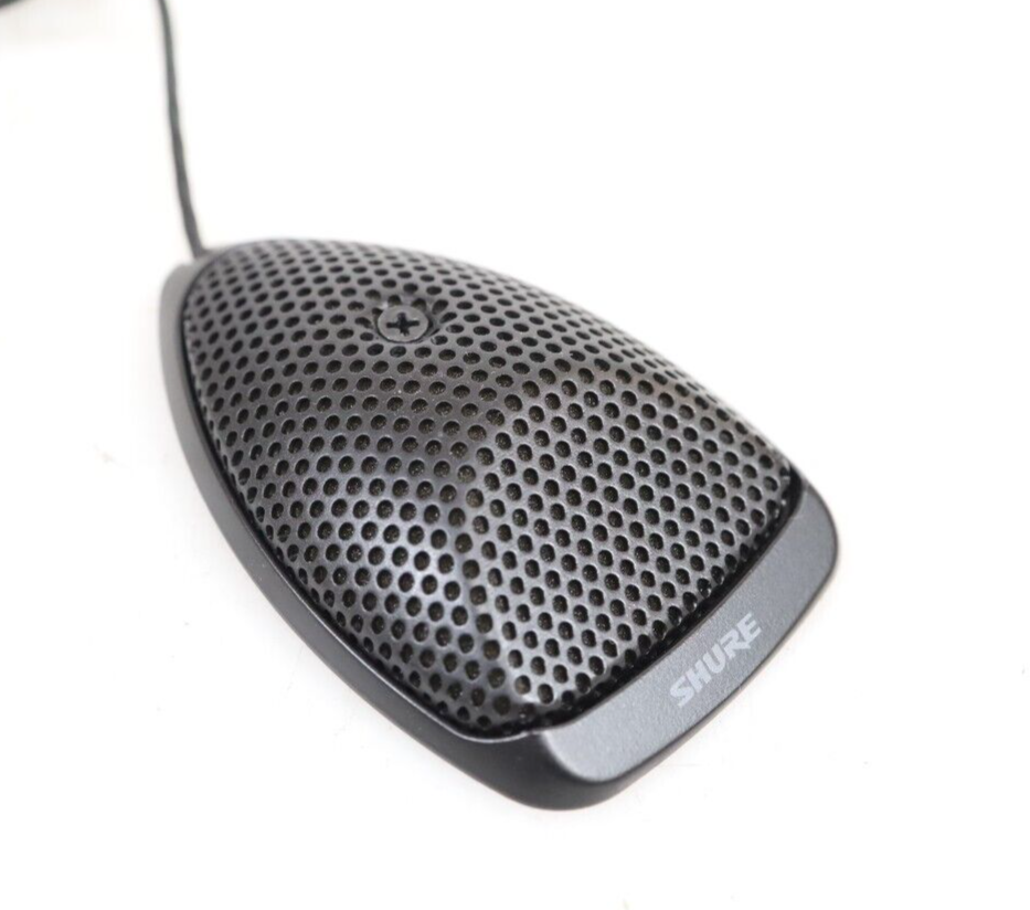 Shure MX391/C Microflex Cardioid RF Filtering Surface Mount Boundary ...