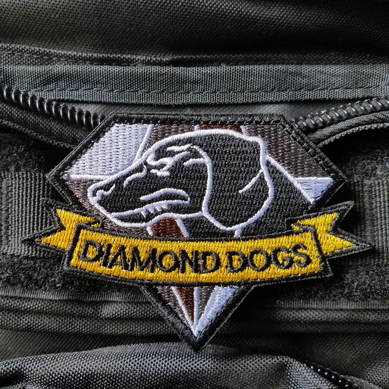 Diamond Dogs Metal Gear Logo Metal Gear Solid Diamond Dogs T Shirt