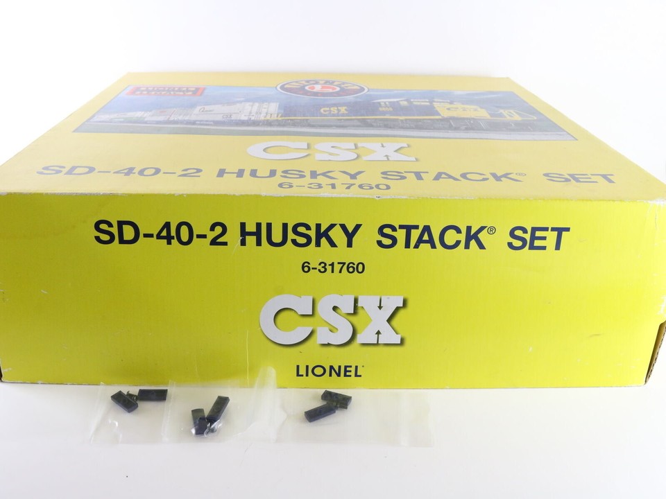 Lionel O 6-31760 CSX 3329 SD40-2 Diesel Loco Husky Stack Container ...