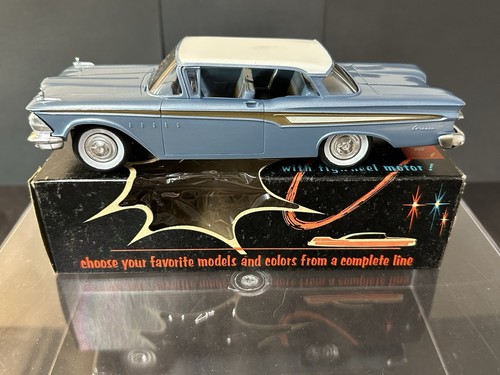 Vintage 1959 Edsel Promo 2dr. HT White/Blue + Box | eBay