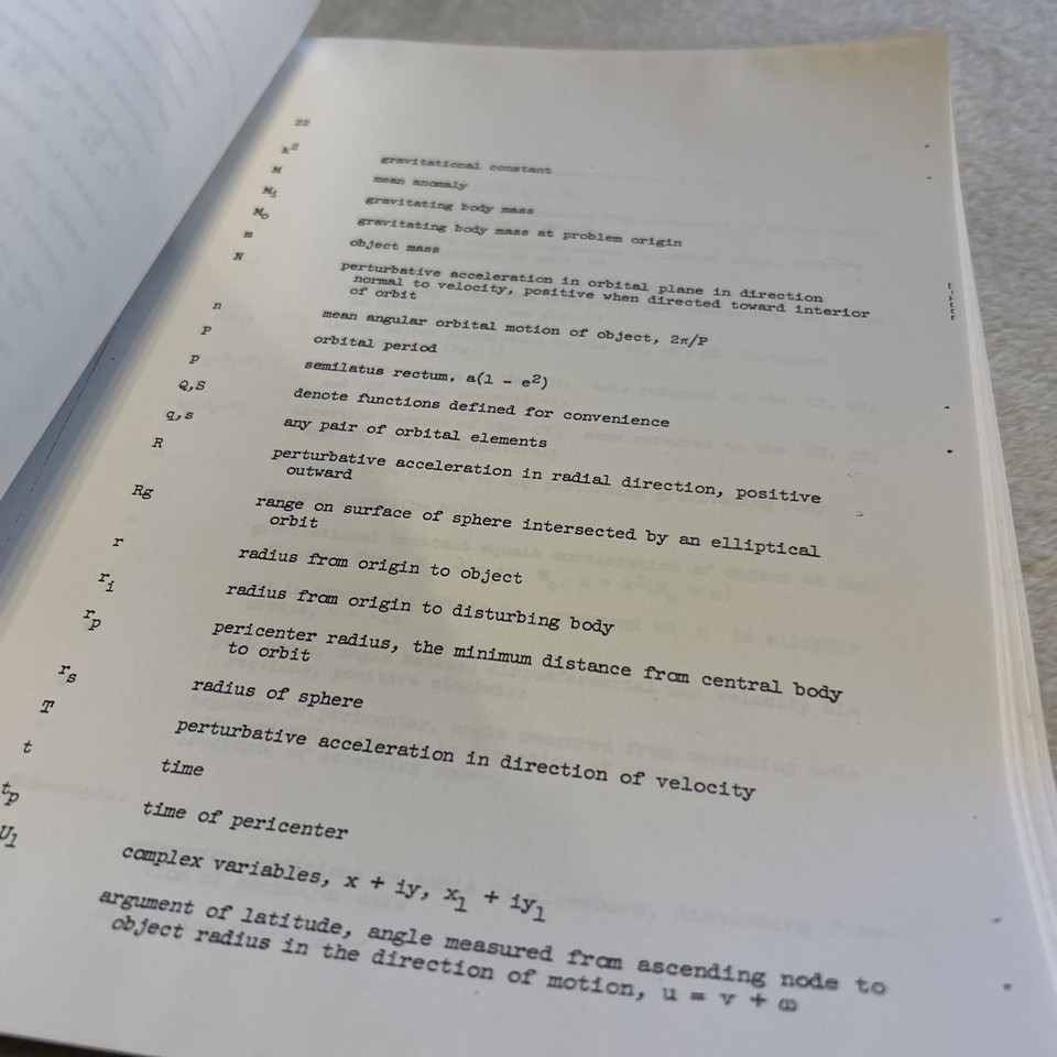 NASA Technical Note D-1106 HTF Space 1962 Copy | eBay