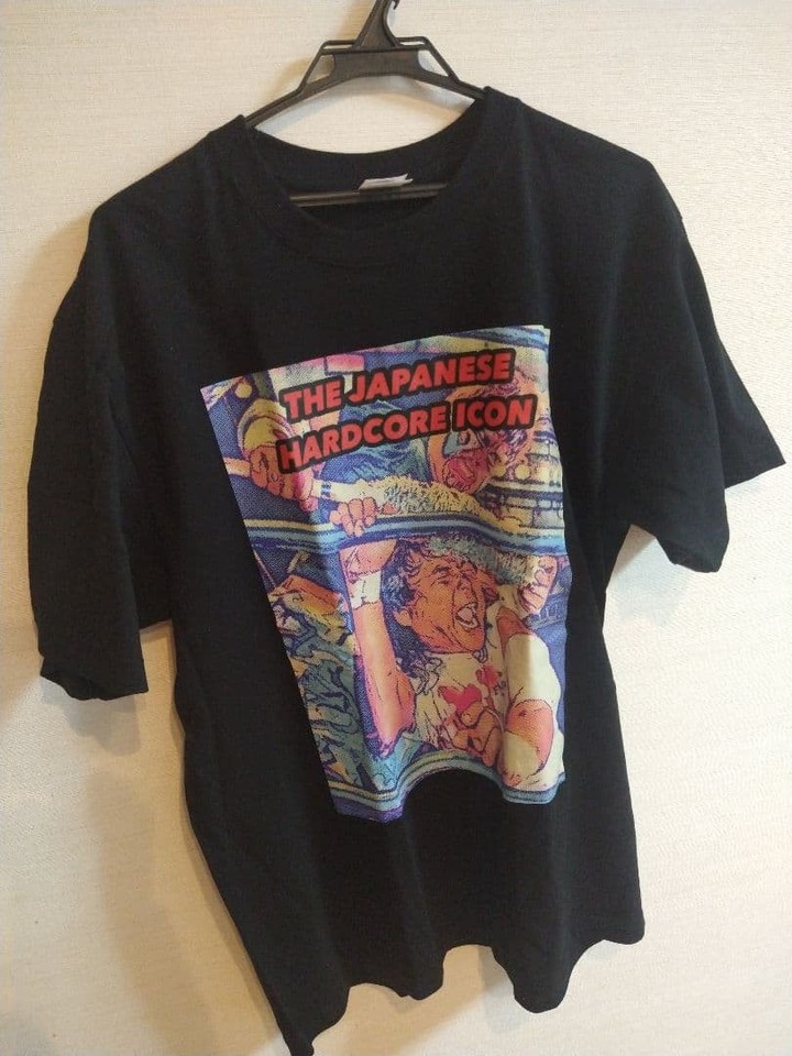 New Atsushi Onita Mr. Pogo T-Shirt XL Black | eBay