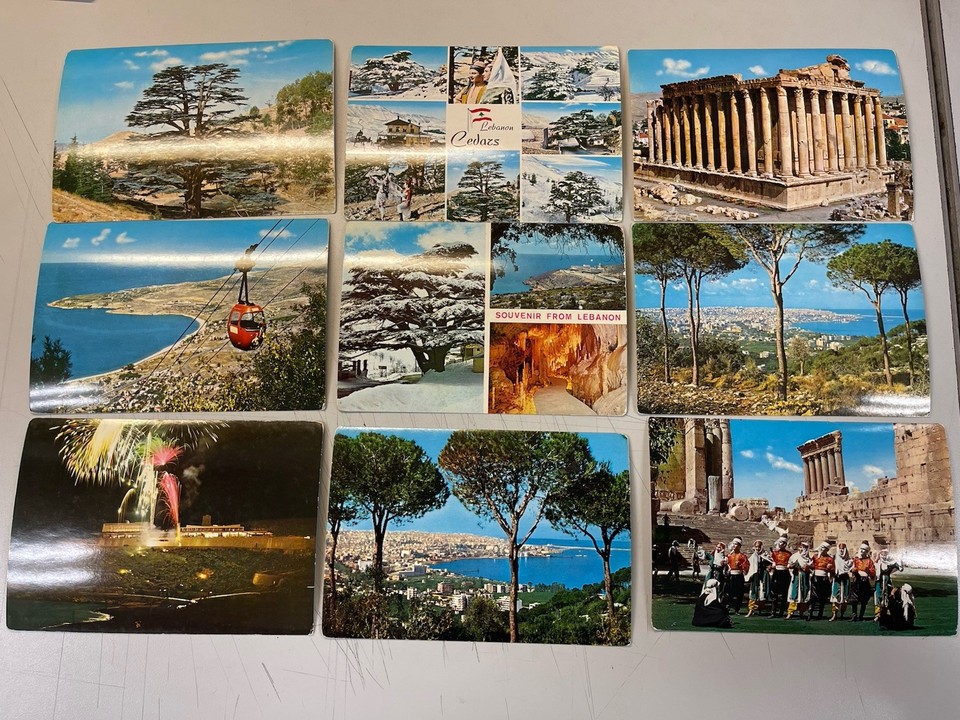Vintage Lebananese/ Lebanon Postcards Set (36 Original Cards) | eBay