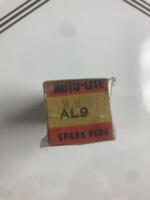 NOS VINTAGE MOTORCRAFT, AUTOLITE #: AL9 SPARK PLUGS | eBay