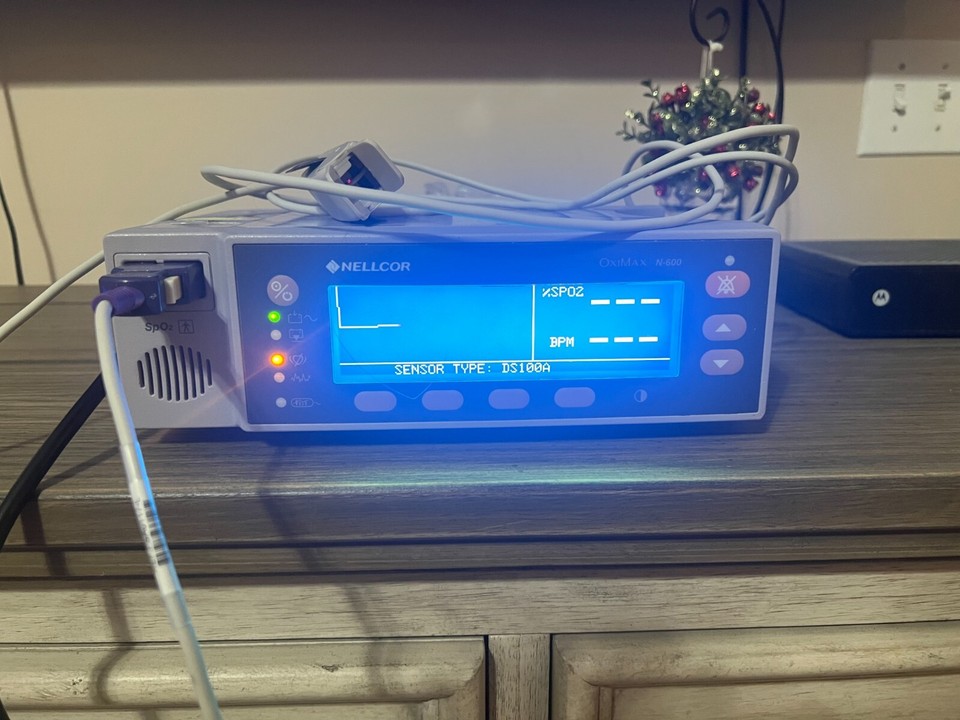 Nellcor OxiMax N-600X Pulse Oximeter with Alarm Management System | eBay