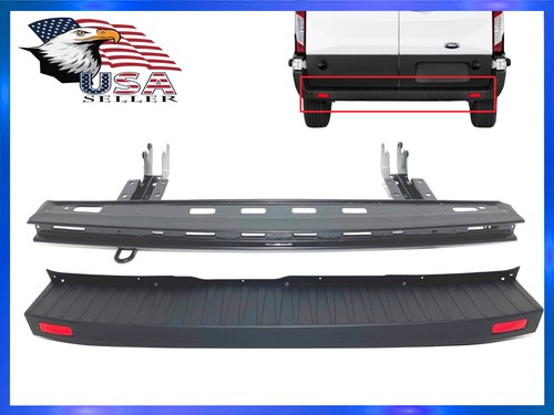 2015-2024 Ford Transit Rear Bumper W/o Sensors Holes W Bracket ...