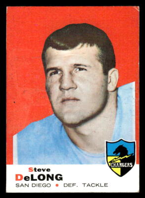 1969 Topps #129 Steve DeLong - Excellent *TedsCardShack* | eBay