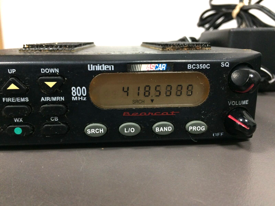 UNIDEN Bearcat BC350C 800MHz 3000 CH Scanner, Minimally Tested, NO CORD ...