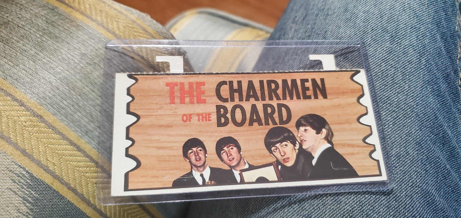 THE BEATLES Plak card #11 topps 1964. The Chairman of the board | eBay