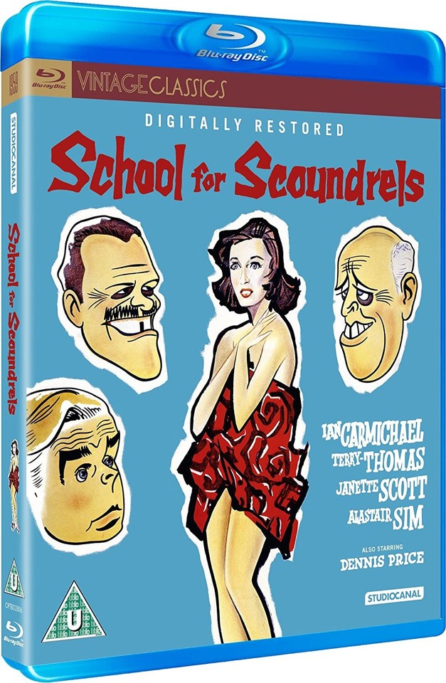 School For Scoundrels (Blu-ray) Ian Carmichael Terry-Thomas Alastair ...