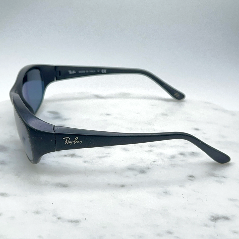 Ray Ban RB 2016 W2578 3N Matte Rubber Black Sunglasses Italy K 59-17 ...