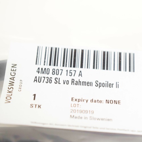 NEW AUDI Q7 4M FRONT BUMPER LEFT AIR GUIDE 4M0807157A OEM | eBay