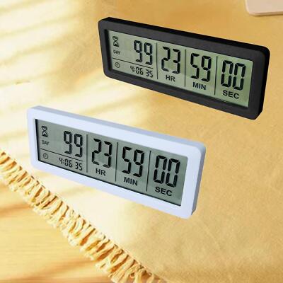 Digital Timer Timer Clock Large Screen Count Down Days Timer for ...