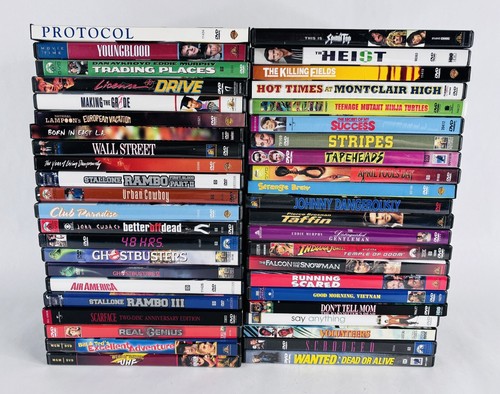 1980’s DVD Mixed Lot (44 Movies) | eBay