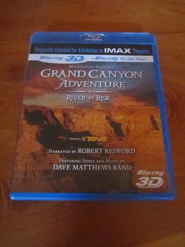 DVD BLU-RAY 3D IMAX GRAND CANYON ADVENTURE LIKE NEW GREAT ** MUST SEE ...