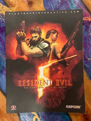 Resident Evil 5 The Complete Offical Guide Piggyback Capcom ...