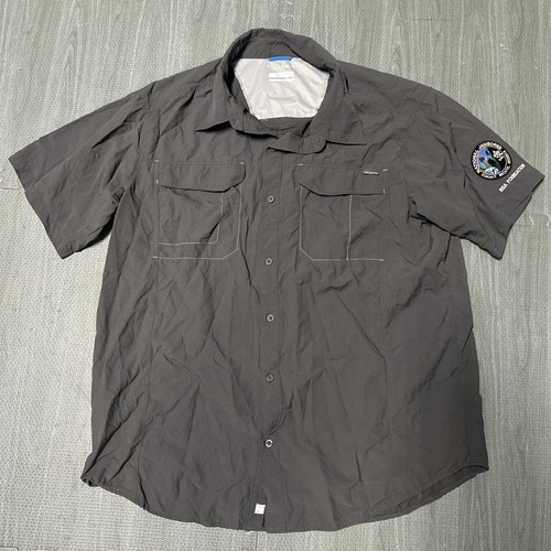 Columbia Shirt Mens 2XL summit Bechtel Reserve Scouts Jamboree PFG Omni ...