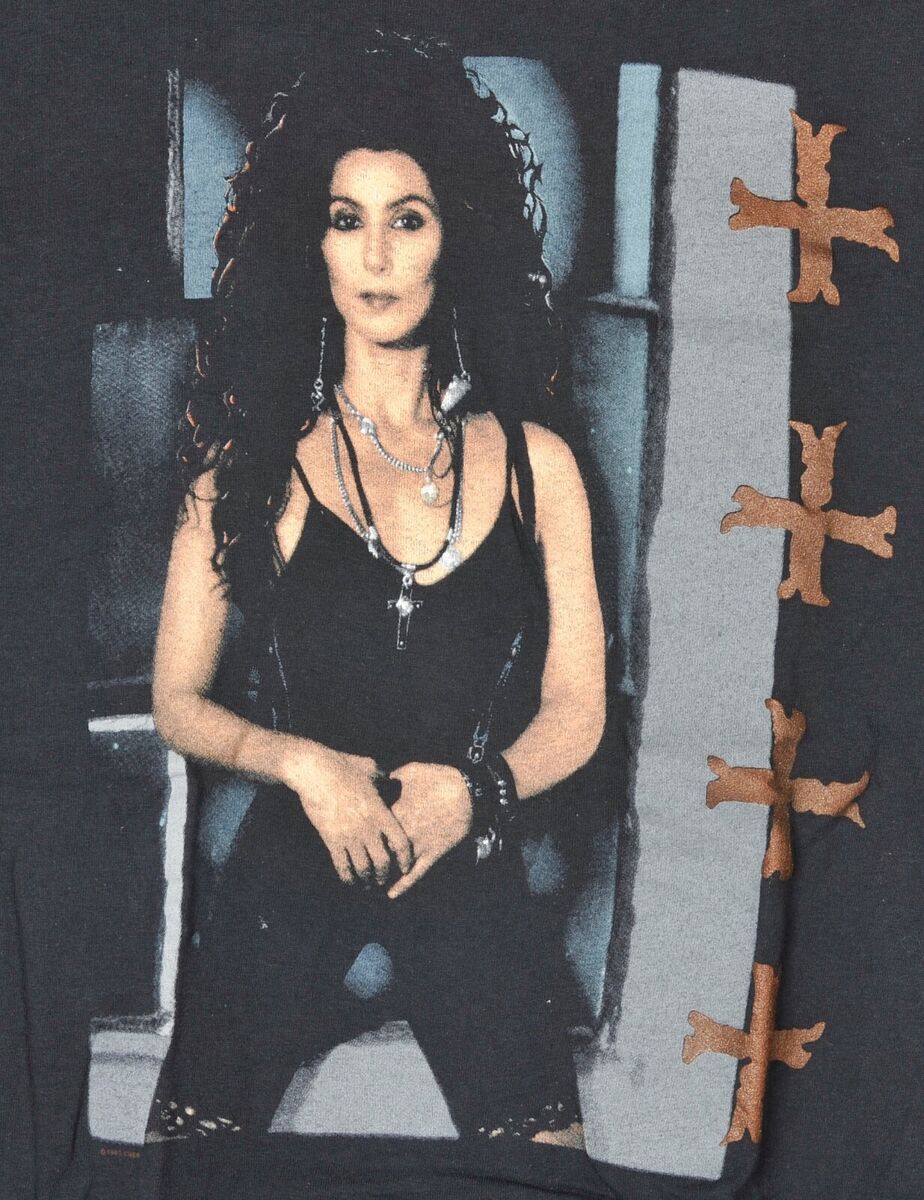 Vintage Cher Heart of Stone Tour 1989 Concert T Shirt Adult Vintage Cher Heart of Stone Tour 1989 Concert T Shirt Adult